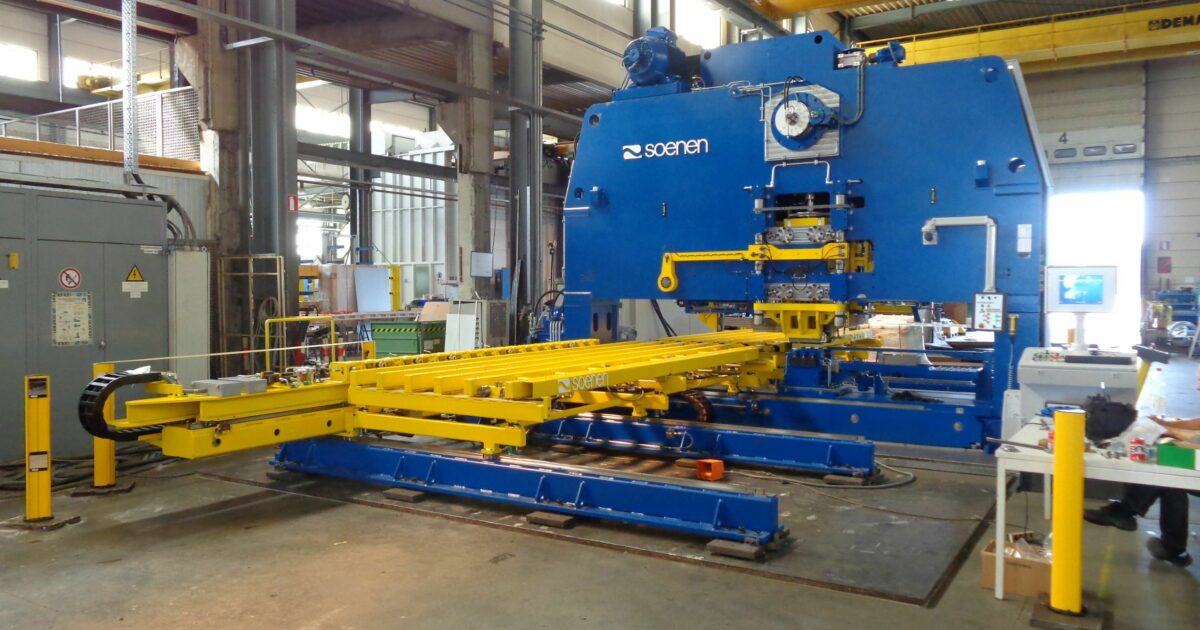 Second hand sectional perforating presses (CAPS) | News | Soenen Technology